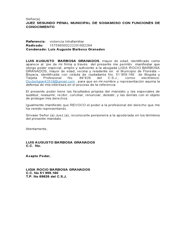 Poder Augusto - Rocio | PDF