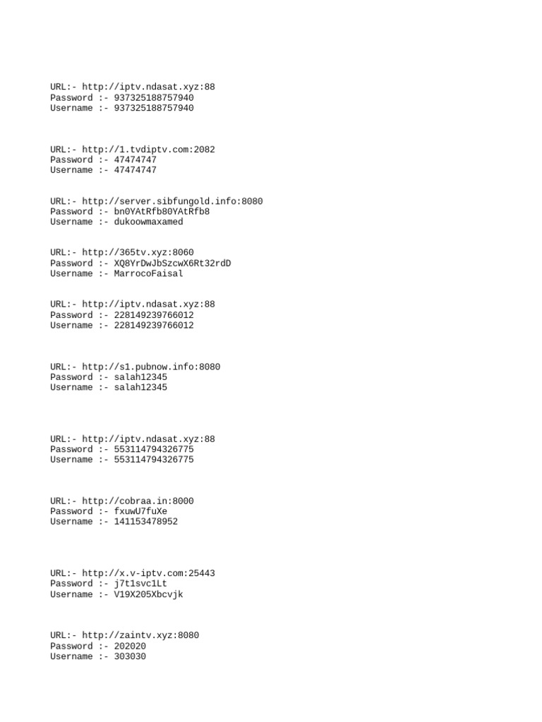 Xtream Iptv Codes | PDF | Utility Software | Espionage Techniques