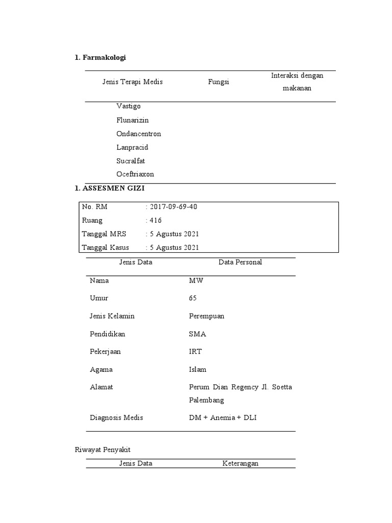 kasus 5. DM+ANEMIA+DLI | PDF