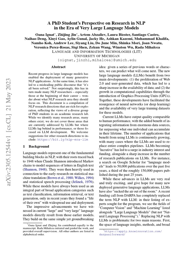 Llms Solved Everything Pdf 