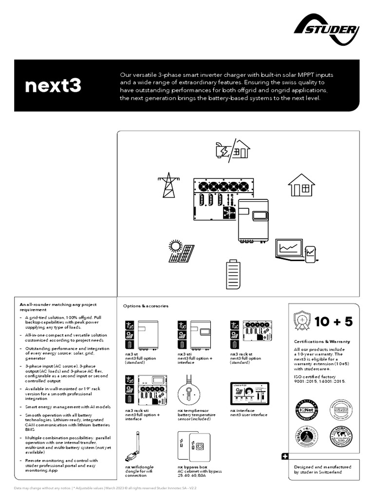 Studer Next nx3 A4-WEB | PDF