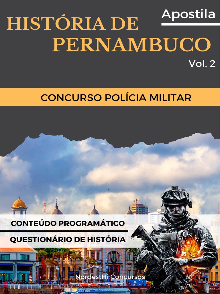 Apostila História de Pernambuco PMPE Vol. 2 | PDF