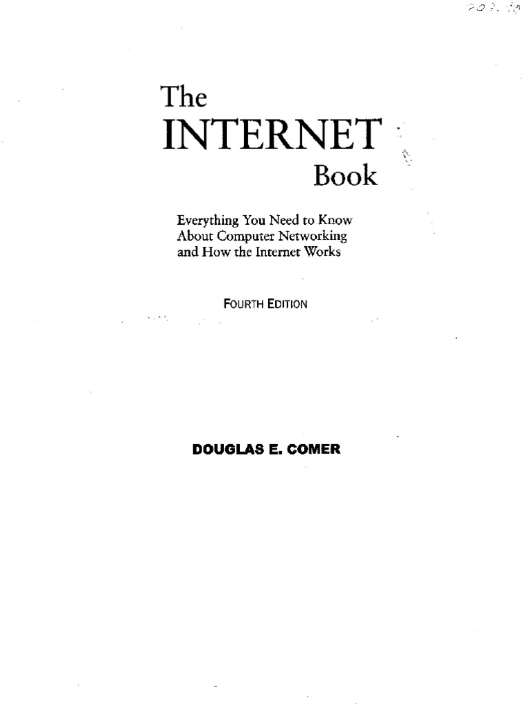R4 Computer Networks And Internets By Dougl 1 R4 Pdf 