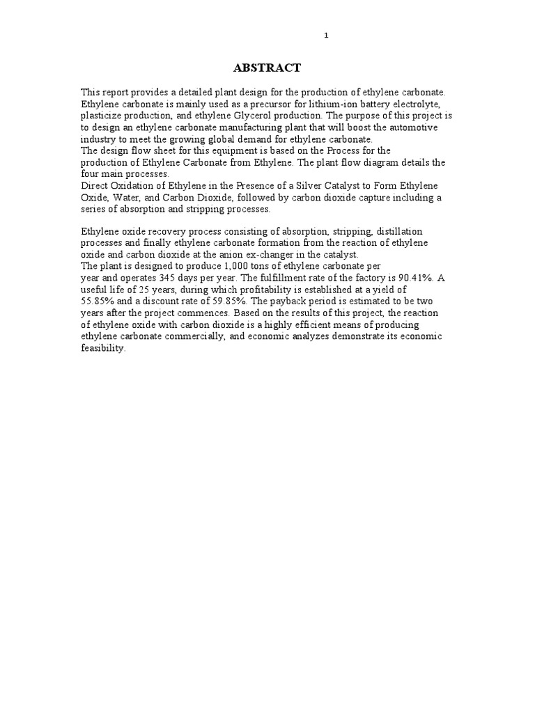 Complete Thesis Report | PDF | Chemical Reactor | Chemical Reactions