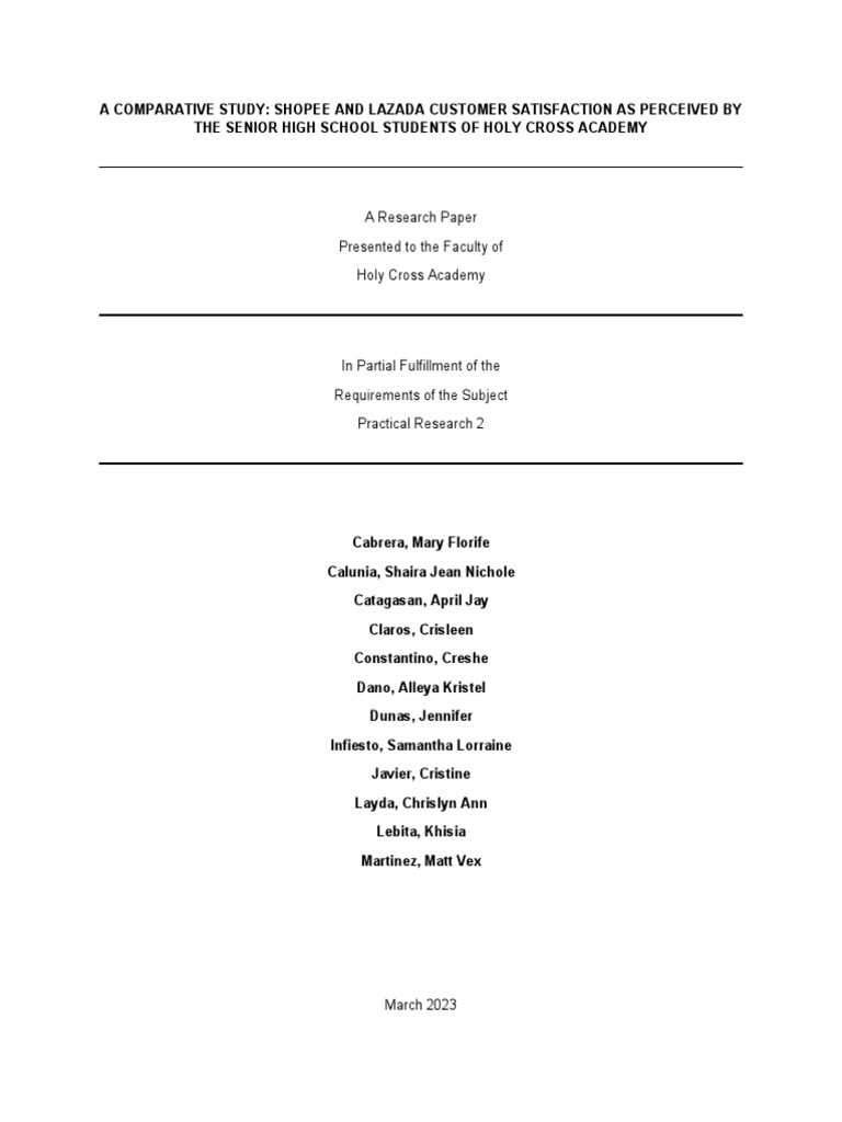 Quanti Findings & Conclusion Example in Research | PDF