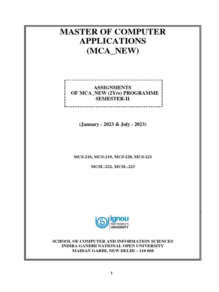 Mca New Assignment List Pdf Data Warehouse Cluster Analysis 2181