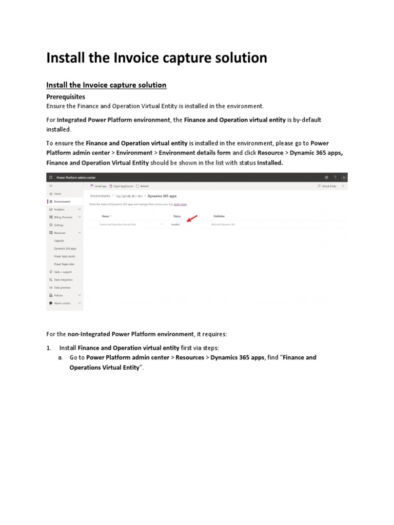 Install The Invoice Capture Solution | PDF | Software | System Software