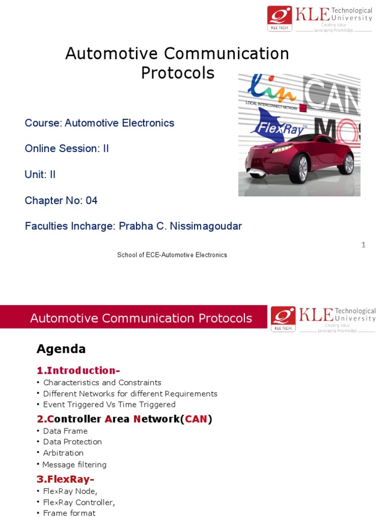 1automotive - Communication Protocol | PDF