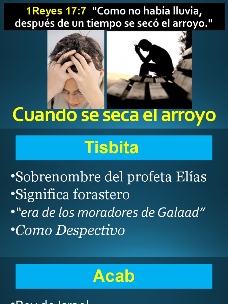 Elías y el secado del arroyo Querit | PDF | Historia