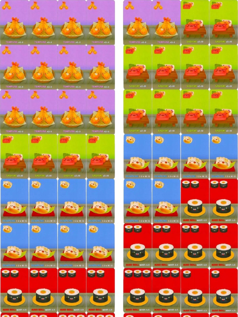 Sushi Go | PDF