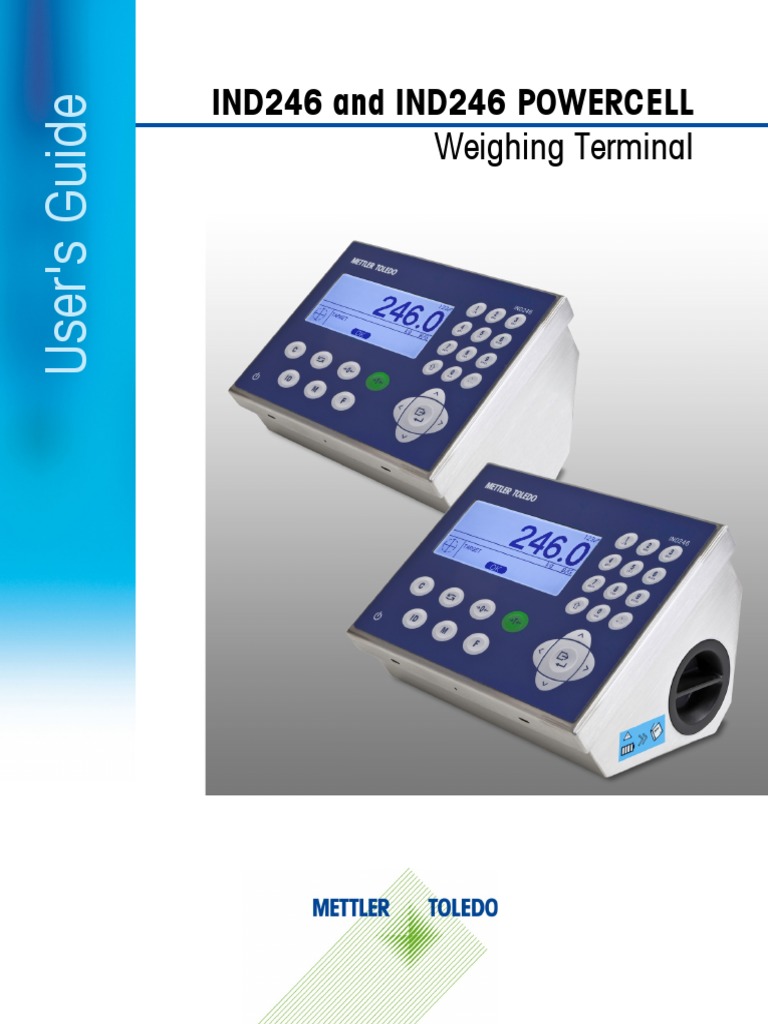 Mettler Toleedo Weigh Bridge | PDF | Business | Technology & Engineering