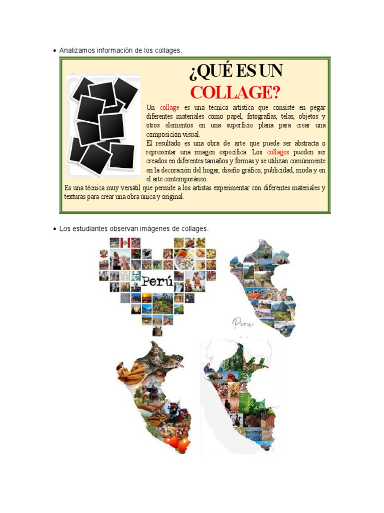 Collages | PDF
