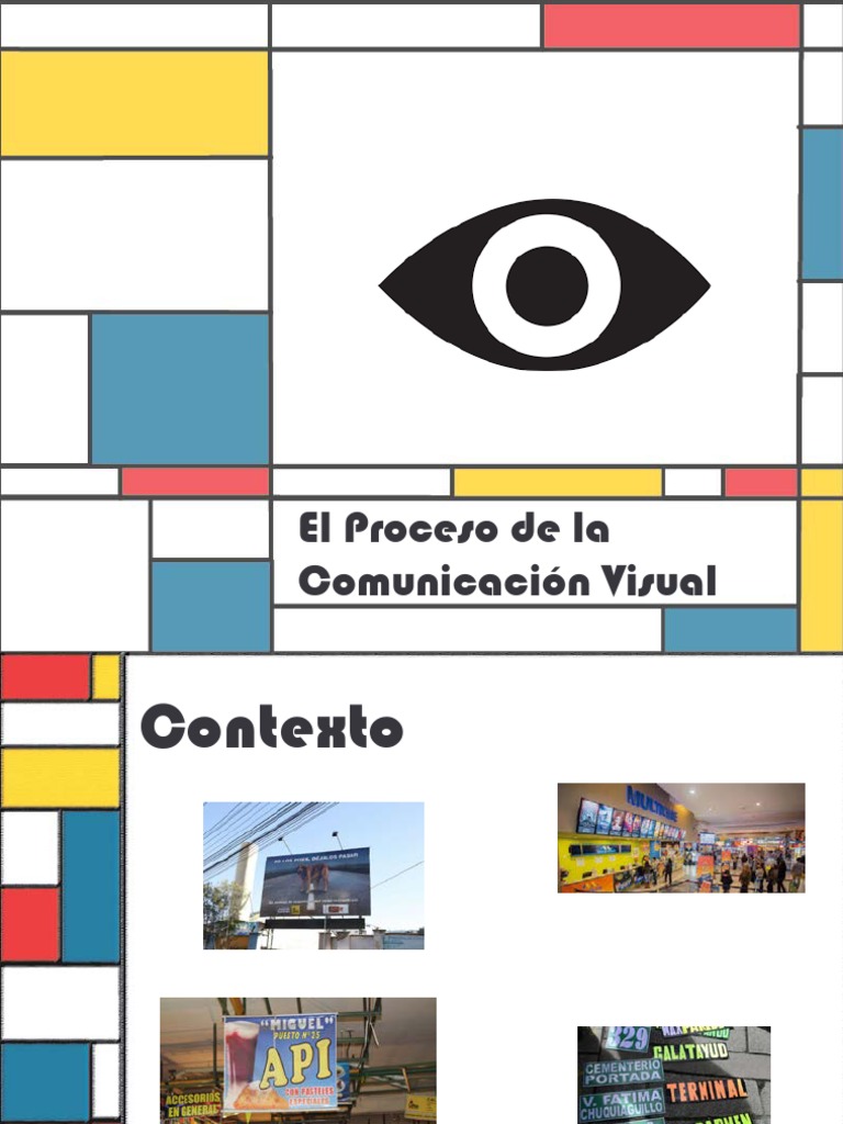 El Proceso de La Comunicación Visual | Descargar gratis PDF | Comunicación | Percepción visual
