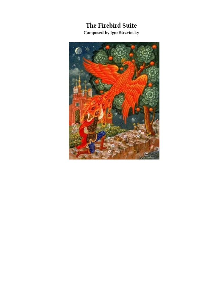 The Firebird | PDF | Performing Arts | Ballet