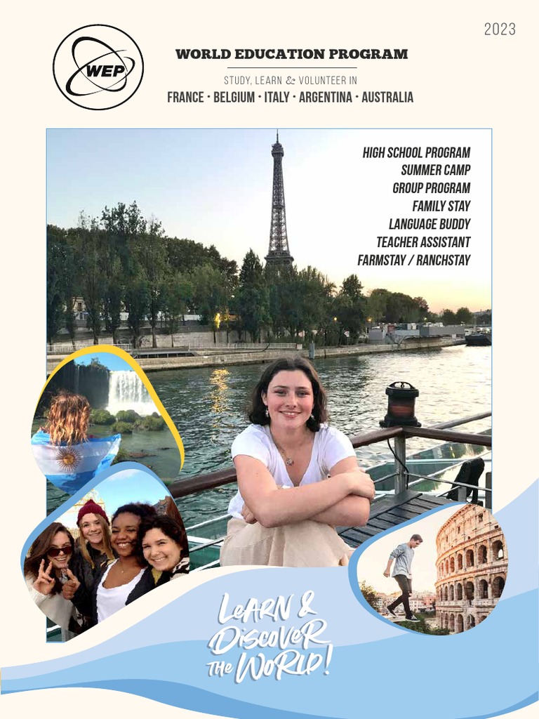 Brochure WEP Price List 2024 | PDF | France | Academic Term