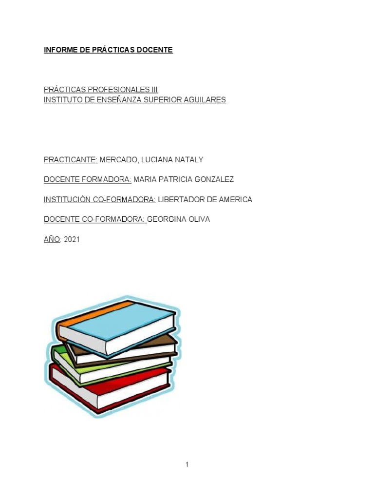 Practica Docente III Naty | PDF | Enseñando | Maestros