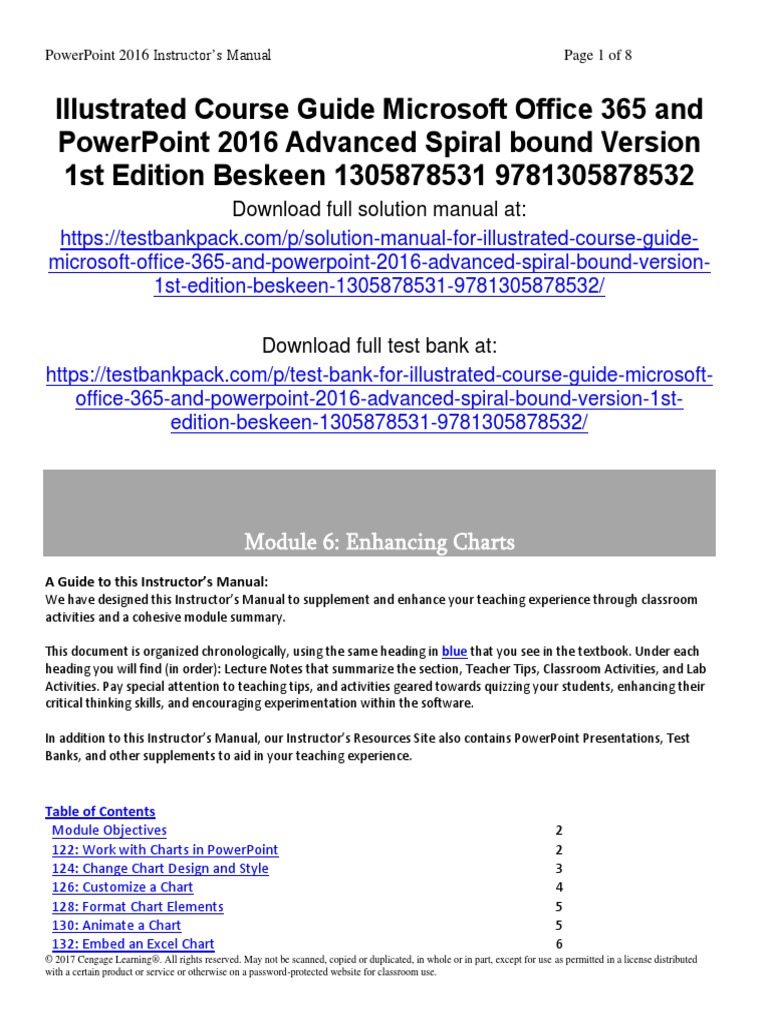 Illustrated Course Guide Microsoft Office 365 and PowerPoint 2016 ... Illustrated Course Guide Microsoft Office 365 and PowerPoint 2016 ...