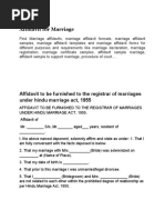 Affidavit of EWS Category | PDF