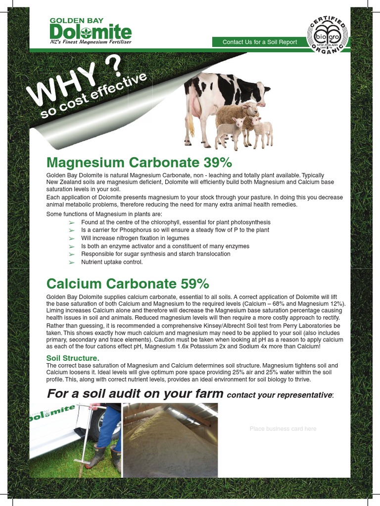 GB Dolomite Pamphlet Final | PDF