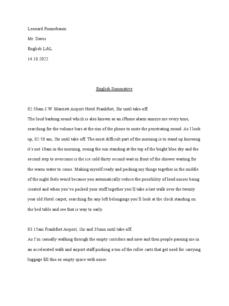 English Summative Duffy | Download Free PDF | Poetry