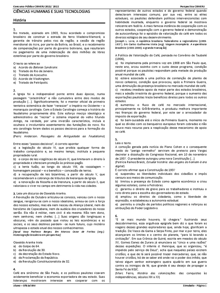 Simulado 03 Modelo FGV | PDF