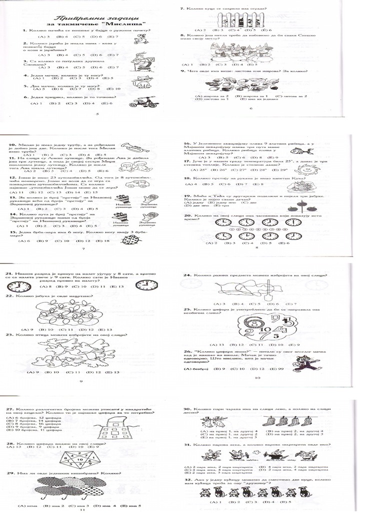 Mislisa Zadaci Od 1 Do 50.doc 2 | PDF