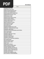 Lista de Ramal | PDF