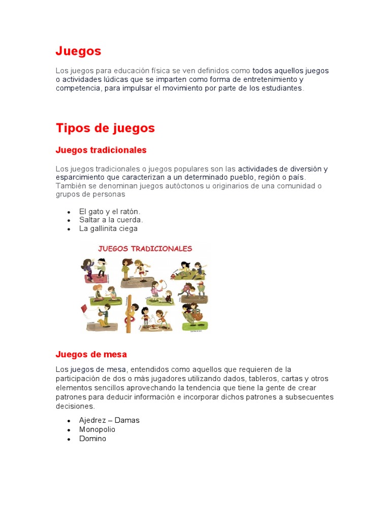 Juegos | PDF