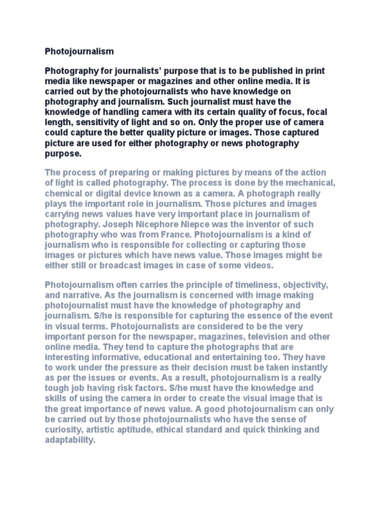 Unit 2 Photography | PDF