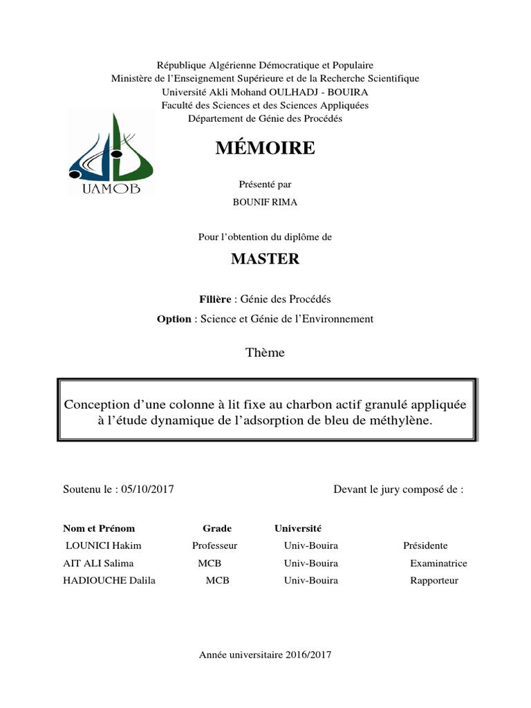 Memoire Pdf