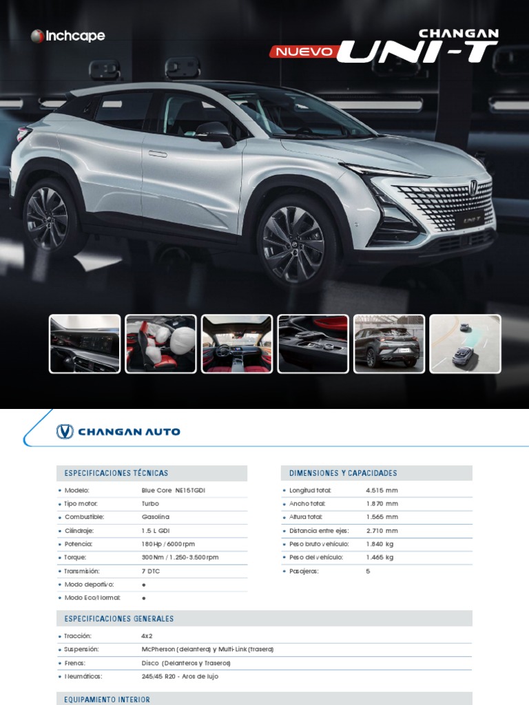 Ficha Tecnica New Uni T Compressed | PDF