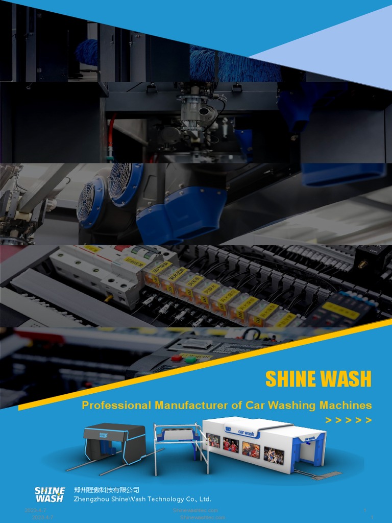 Automatic Car Wash Machines Manufacturer | PDF