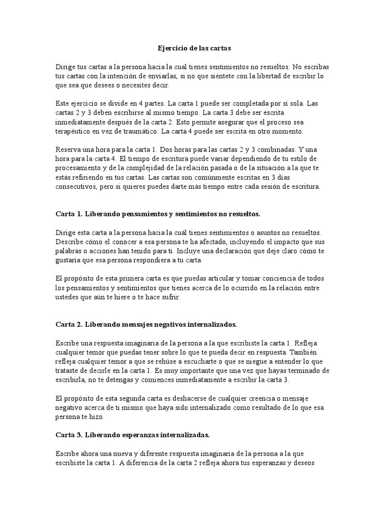 Ejercicio Cartas Sanadoras (1) (1) (1) 3 | PDF