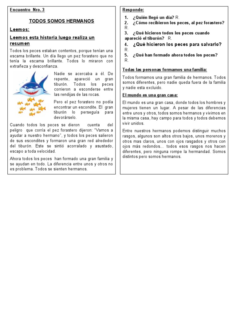 Todos somos hermanos en el mar | PDF