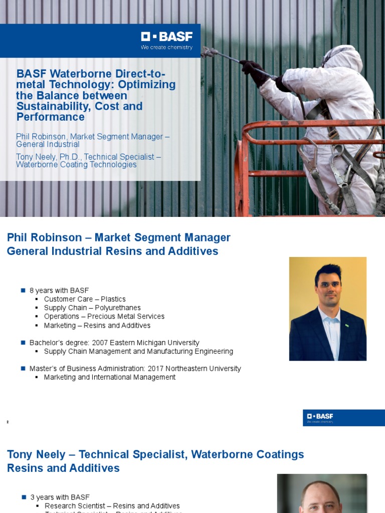 BASF DTM-Webinar ULP TN-002 | PDF | Corrosion | Titanium Dioxide