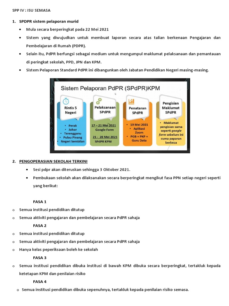 Isu Semasa SPP | PDF