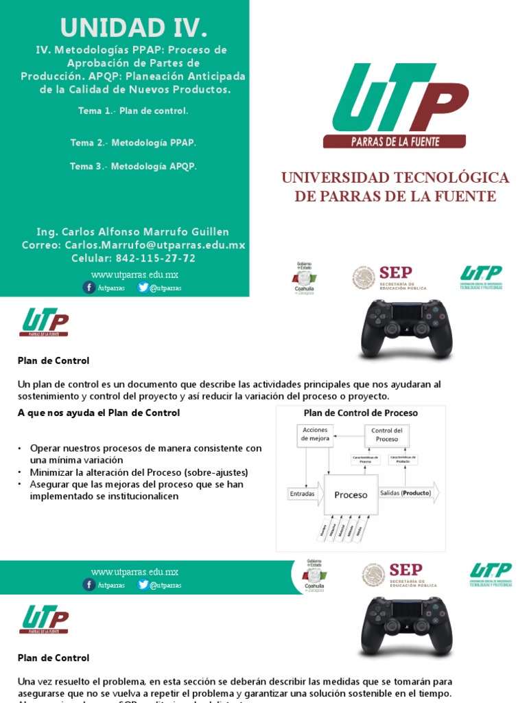 IV. Metodologías PPAP y APQP | PDF | Negocios | Informática