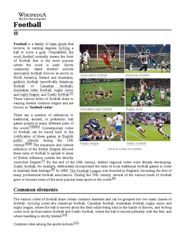 Football | PDF