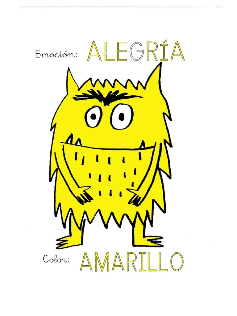 Mounstruo de Colores | PDF