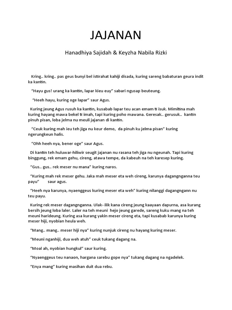 JAJANAN | PDF