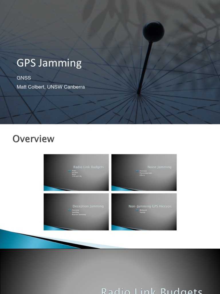 Understanding GPS Jamming Effects | PDF | Science & Mathematics | Computers