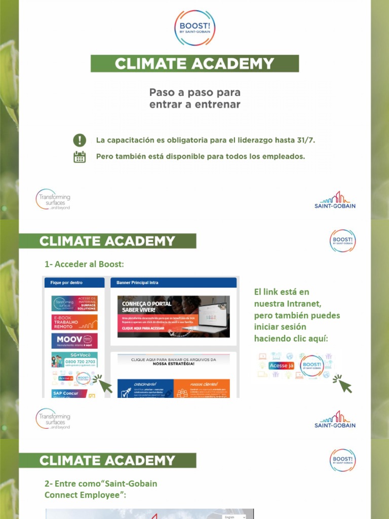 Boost - Climate Academy ES | PDF