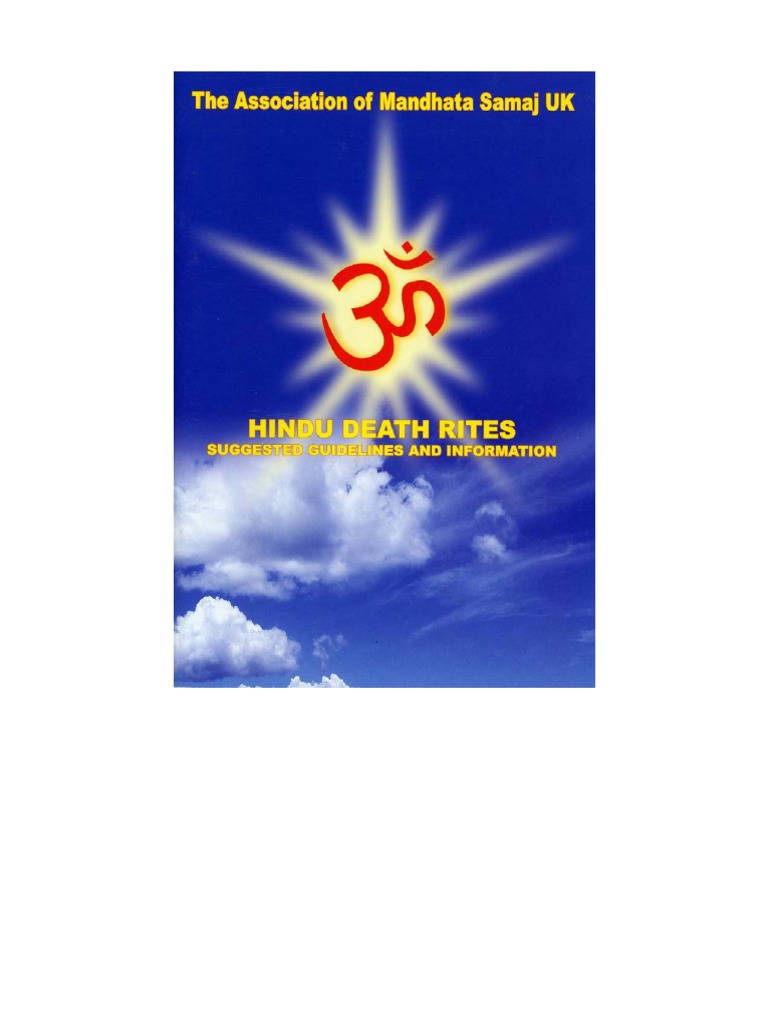 Hindu Death Rites Guidelines | PDF