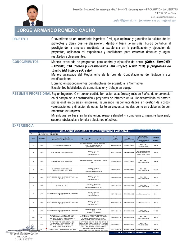 Romero Cacho Jorge Armando | PDF