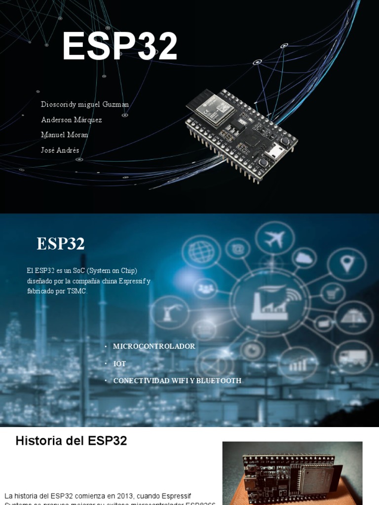 Presentacion de ESP32 | PDF