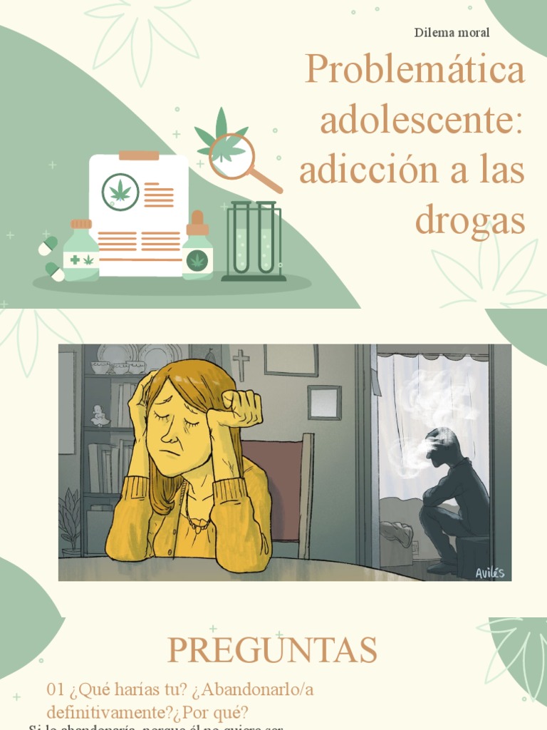 de La Drogadiccion | PDF | La dependencia de sustancias