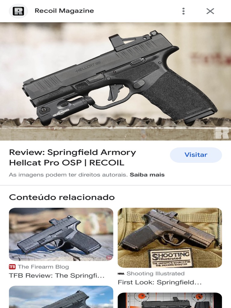 HELLCAT PRO OSP 9MM Custom - Pesquisa Google | PDF