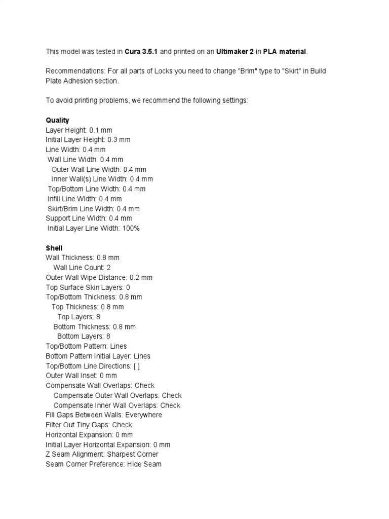 772-CURA 3.5.1 Assembly | PDF | Physical Sciences | Building Engineering