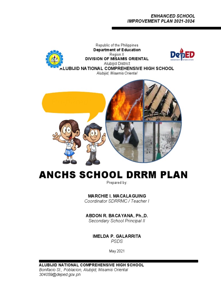 1.school DRRM Plan | PDF | Emergency Management | Hazards