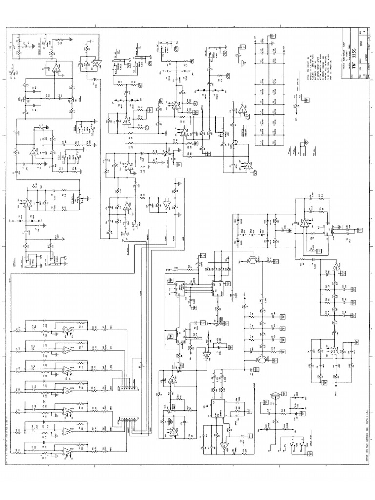 Peavey TNT 115S Schematics | PDF